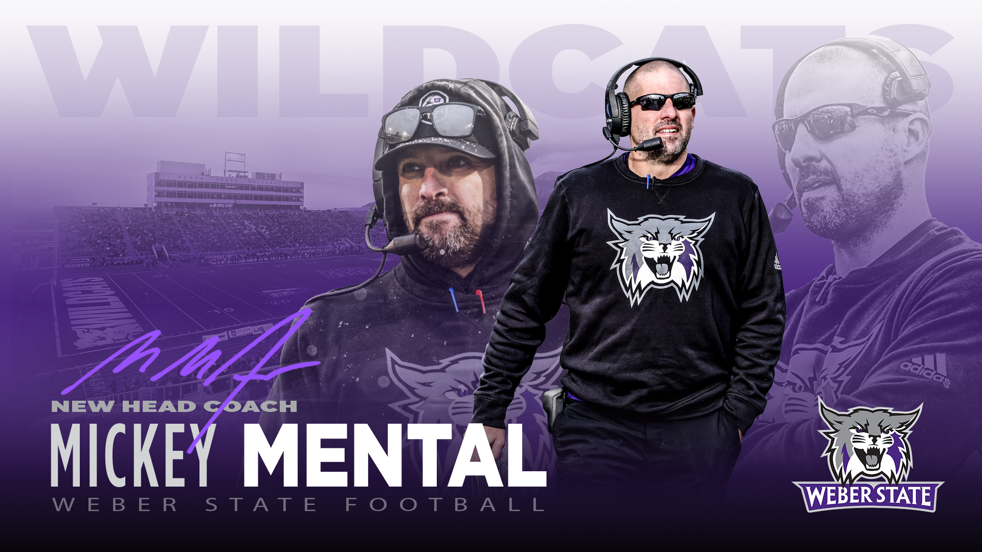 Mickey Mental named Weber State football head coach – Skyline Sports